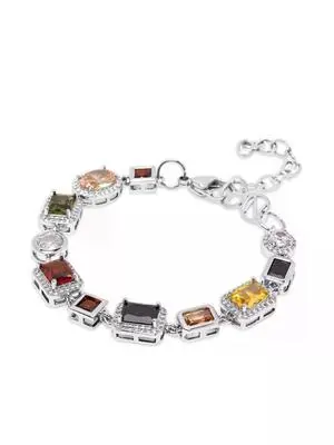 NIALAYA JEWELRY Gemstone Bracelet With Mixed Cut Stones