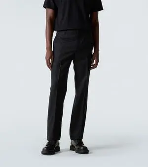 Givenchy Pinstripe Wool Straight Pants