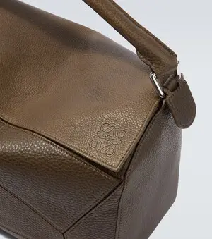 Loewe Puzzle Large Tote Bag - Green