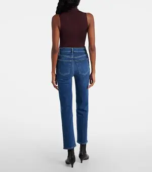 FRAME Sleek Straight Jeans In Femma Wash