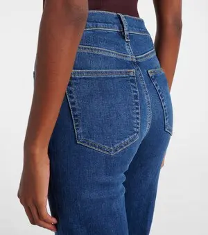 FRAME Sleek Straight Jeans In Femma Wash