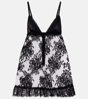 Dolce & Gabbana Floral Lace Camisole Top