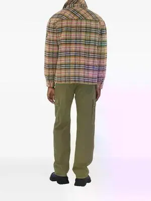 Burberry Plaid Shirt Jacket - Brown