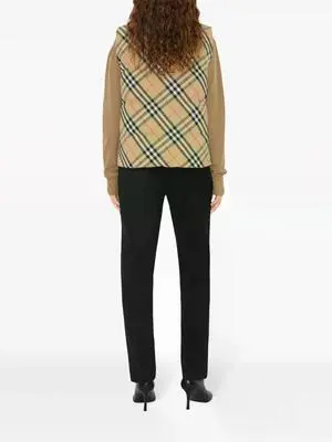 Burberry Check-print Reversible Puffer Gilet