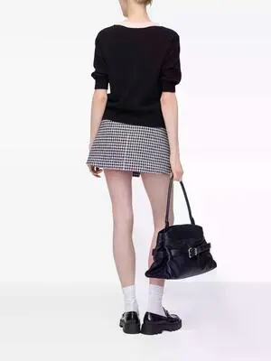 Marc Jacobs Contrast Collar Wool Top