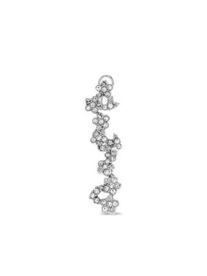 JIL SANDER Crystal-embellished Clip-on Earrings