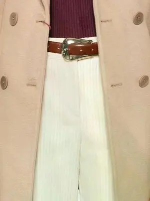 P.a.r.o.s.h Corduroy Cotton Trousers - Neutrals