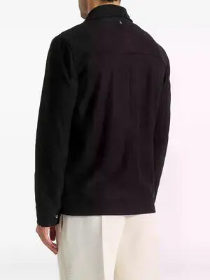 Manière De Voir Thomas Long Sleeve Shirt Jacket - Black