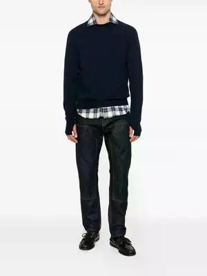 Eleventy Round Neck Wool Jumper
