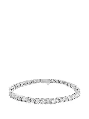 NIALAYA JEWELRY Embellished Tennis Bracelet With Cubic Zirconia - Silver