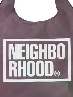 NEIGHBORHOOD Logo Print Tote Bag