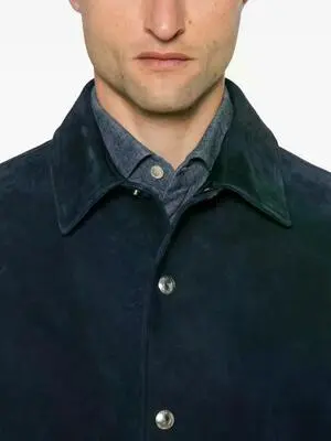 Eleventy Suede Overshirt