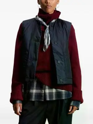 Woolrich Button-fastening Gilet With Patch Pockets