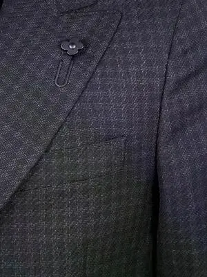 LARDINI Houndstooth-pattern Blazer