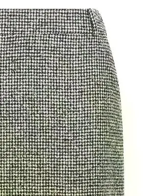 Ermanno Scervino Houndstooth Midi Skirt