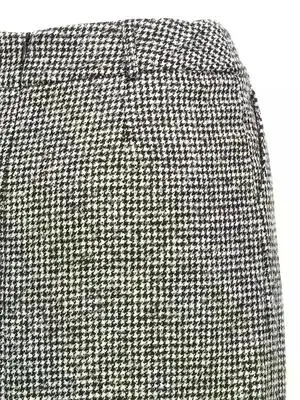 Ermanno Scervino Houndstooth Midi Skirt