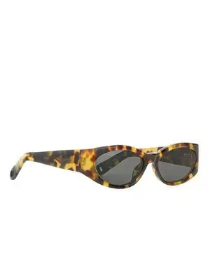 Linda Farrow X Jacquemus Oval Sunglasses