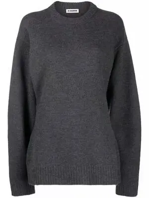 JIL SANDER Crew Neck Wool Jumper