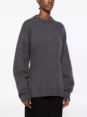 JIL SANDER Crew Neck Wool Jumper