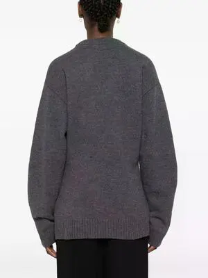 JIL SANDER Crew Neck Wool Jumper