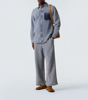 Loewe Mid-rise Wide-leg Jeans