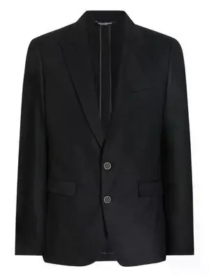 Dolce & Gabbana Single-breasted Blazer - Black