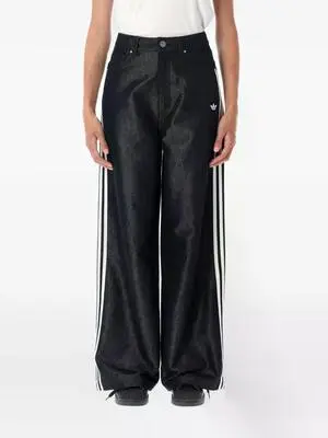 Adidas 3-stripes Metallic Wide Leg Jeans