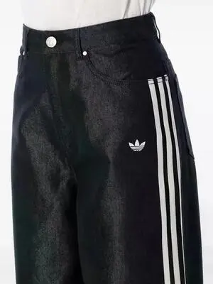Adidas 3-stripes Metallic Wide Leg Jeans