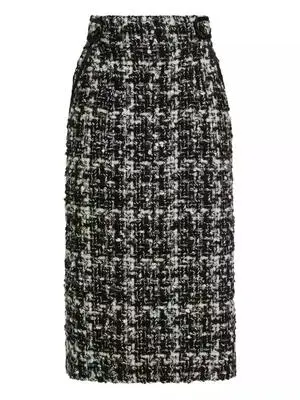 Dolce & Gabbana Checked Skirts