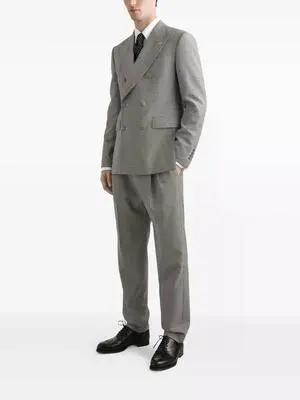 Dolce & Gabbana Houndstooth Double-breasted Blazer