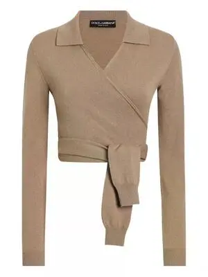 Dolce & Gabbana Cashmere Wrap Cardigan