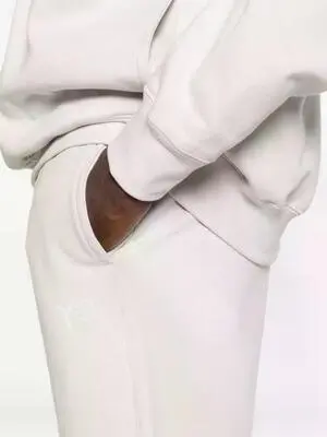 Y3 Cotton Drawstring Trousers With Elasticated Cuffs