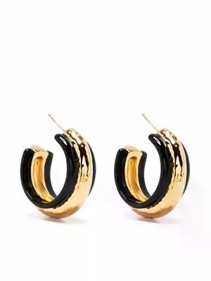 AURÉLIE BIDERMANN Nazca Hoop Earrings - Gold