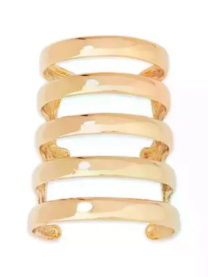 AURÉLIE BIDERMANN Esteban Gold-tone Stacked Cuff - Metallic