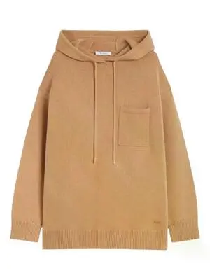 Max Mara Hooded Pocket Sweater - Neutrals