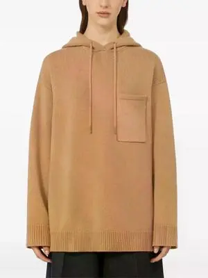 Max Mara Hooded Pocket Sweater - Neutrals