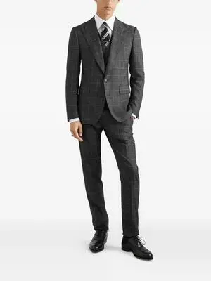 Dolce & Gabbana Check-pattern Three-piece Suit