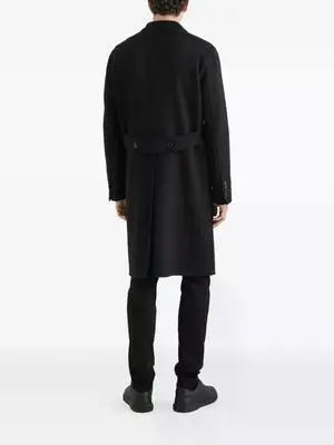 Dolce & Gabbana Double-breasted Cashmere Coat - Black