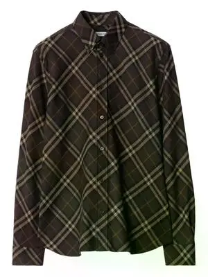 Burberry Relaxed-fit Check Cotton Shirt - Brown