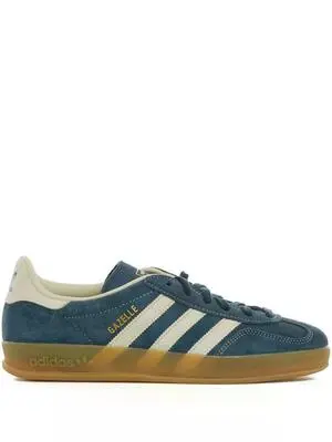 Adidas Gazelle Indoor Three-stripe Sneakers - Blue