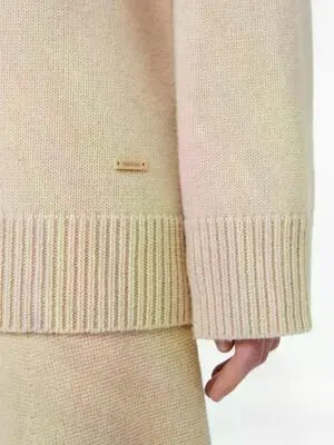 Max Mara Hooded Pocket Sweater - Neutrals
