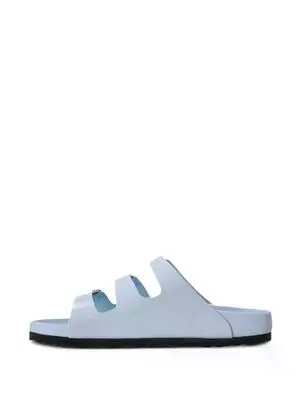 BIRKENSTOCK Florida Fresh Triple-buckle Flat Sandals - Blue