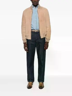 Brunello Cucinelli Denim Long-sleeved Shirt