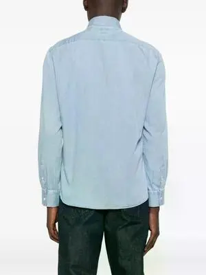 Brunello Cucinelli Denim Long-sleeved Shirt