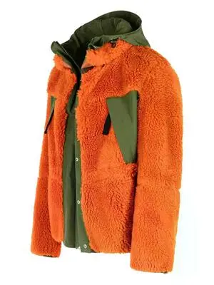 Sacai Sherpa Fleece Hooded Jacket