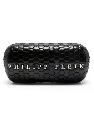 Philipp Plein Logo Plaque Square-frame Sunglasses