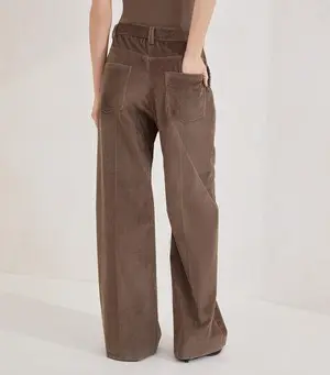 Brunello Cucinelli Corduroy Wide-leg Trousers