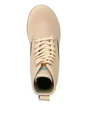 NATIVE Lace-up Ridged-sole High-top Boots