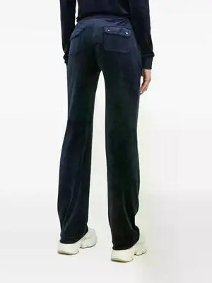 Juicy Couture Velour Track Pants - Blue