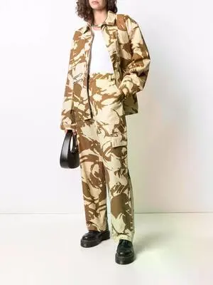 PARIA /FARZANEH Camouflage Print Jacket